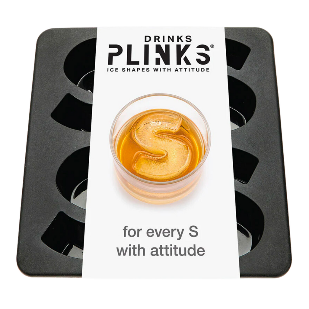 Drinksplinks Letter 'S' Silicone Ice Cube Mold Tray – The Hunter's Pantry