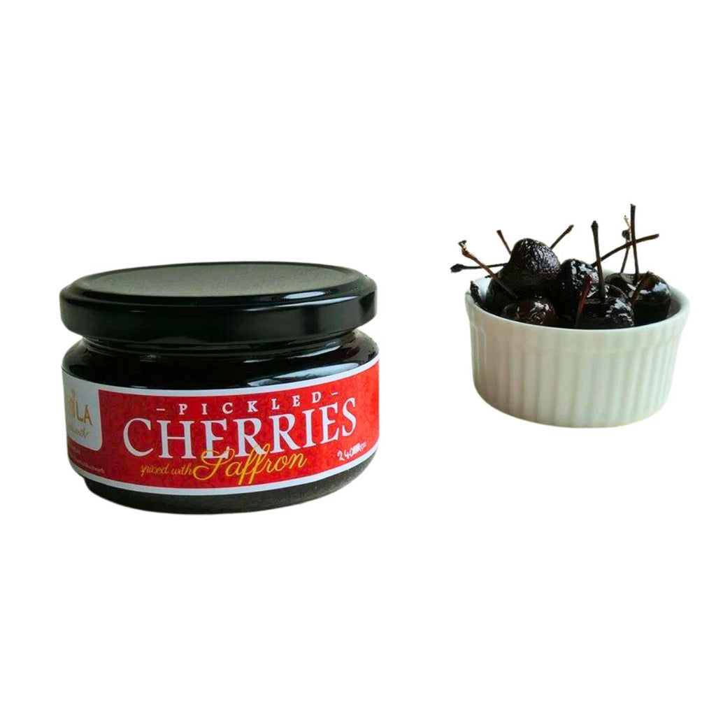 Gamila at Beechworth Pickled Cherries with Saffron 200g – The Hunter's ...
