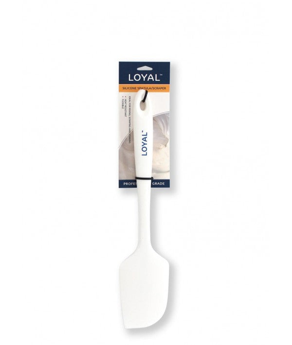 Loyal White Silicone Spatula - 28cm – The Hunter's Pantry