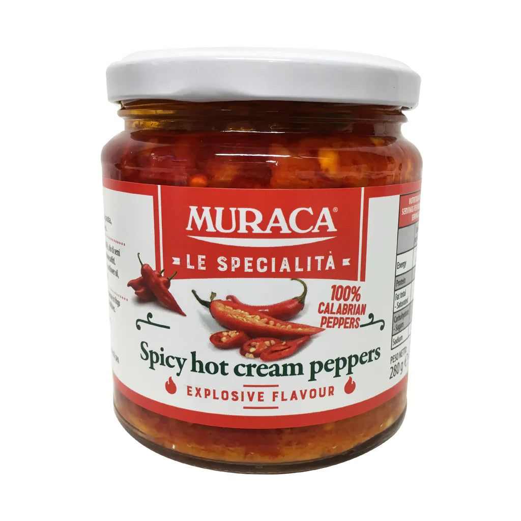 Muraca Spicy Hot Calabrian Peppers 314ml – The Hunter's Pantry