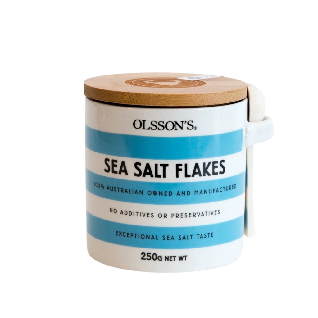 Olsson's Sea Salt Flakes in Jar 250g – The Hunter's Pantry