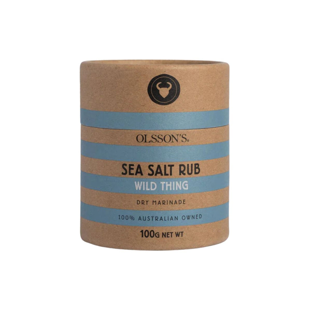 Olsson's Wild Thing Sea Salt Rub 100g – The Hunter's Pantry