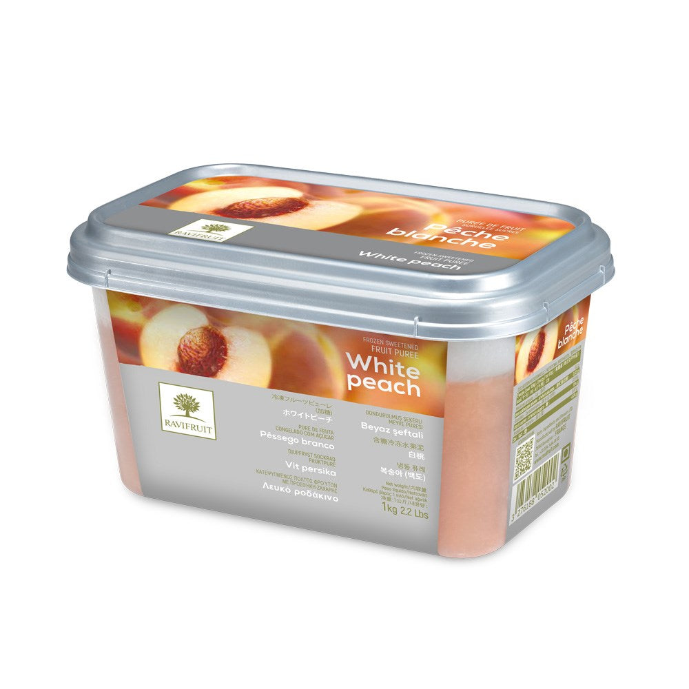 Ravifruit White Peach Puree 1kg – The Hunter's Pantry
