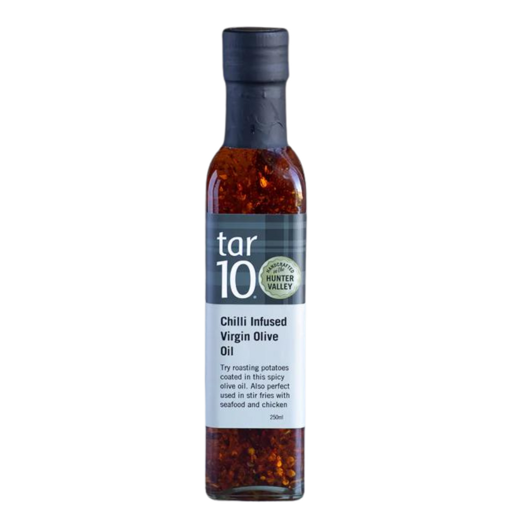 Tar 10 Chilli Infused Extra Virgin Olive Oil 250ml – The Hunter's Pantry