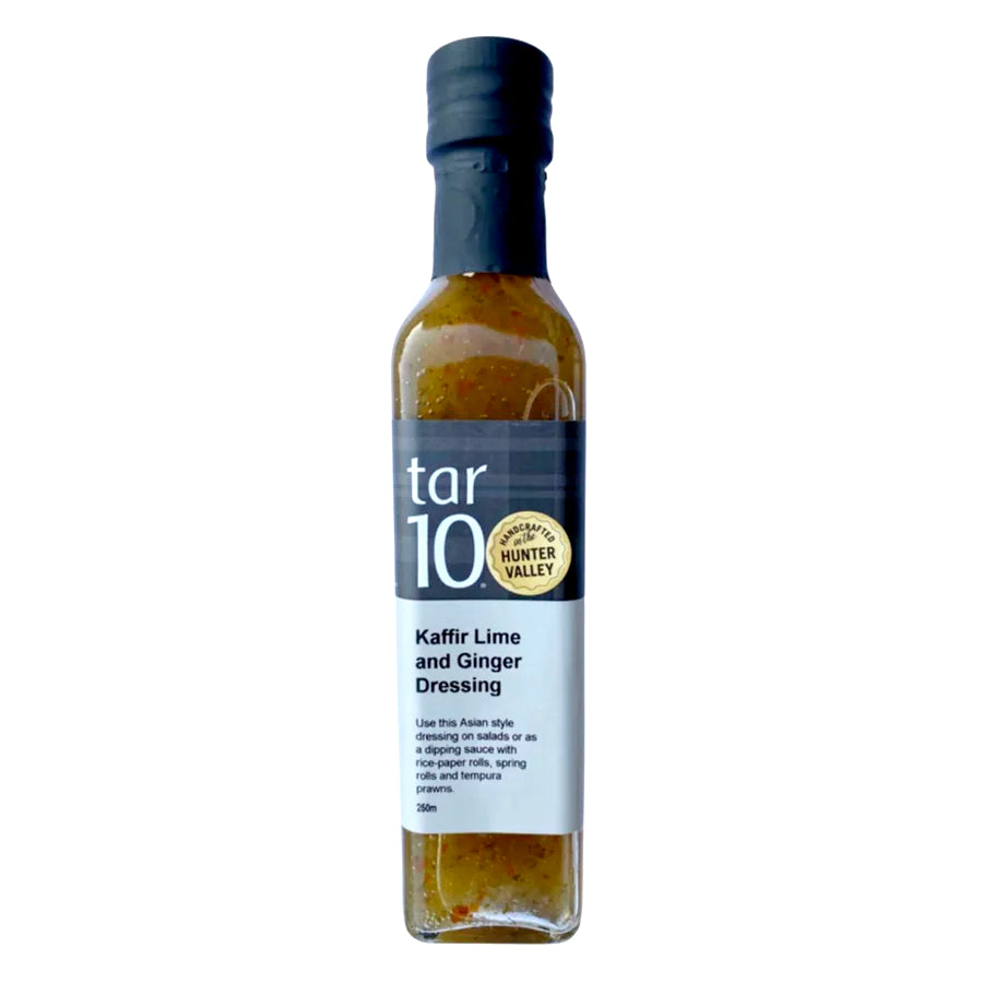 Tar 10 Ginger & Kaffir Lime Dressing 250ml – The Hunter's Pantry