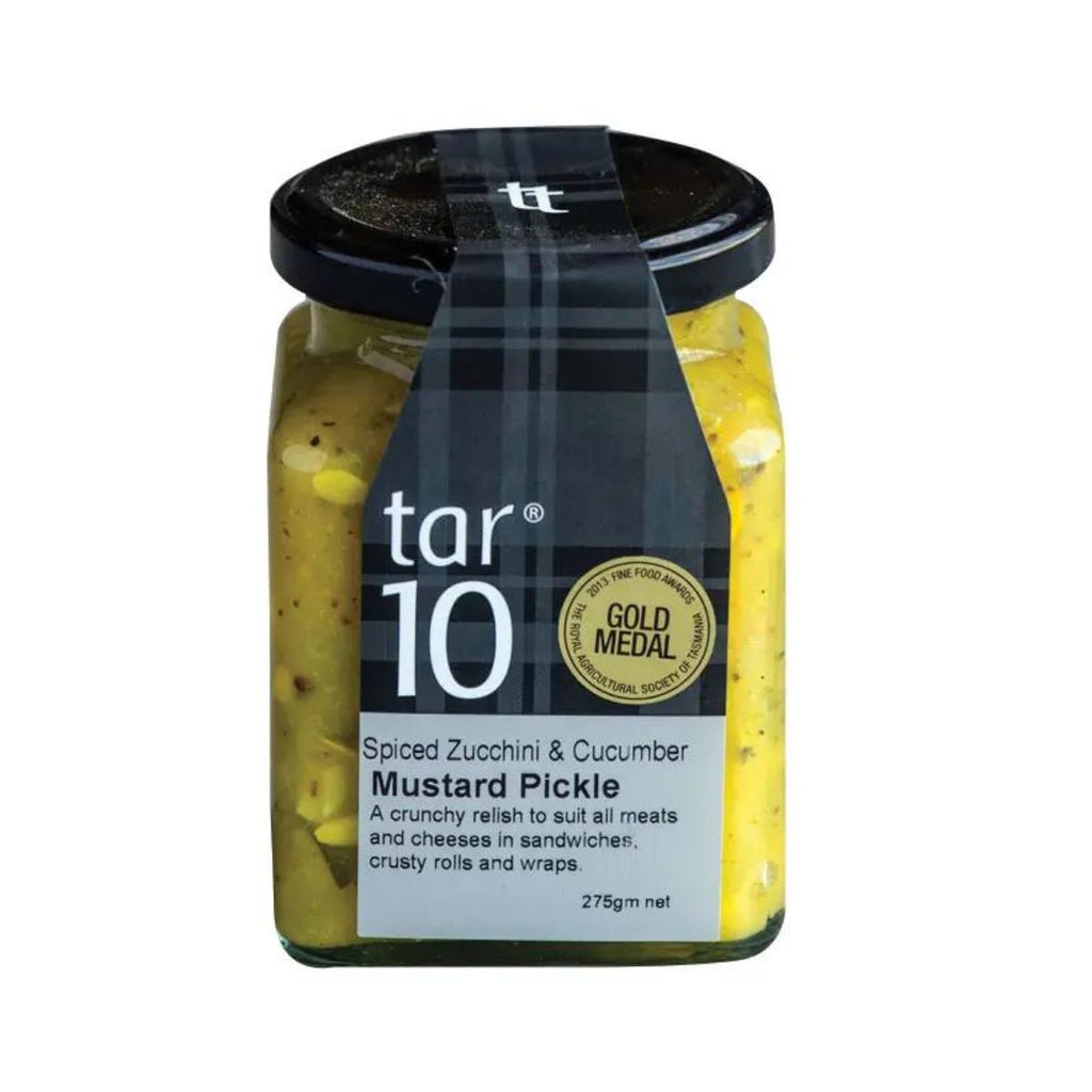 Tar 10 Spiced Zucchini & Cucumber Mustard Relish 300g – The Hunter's Pantry