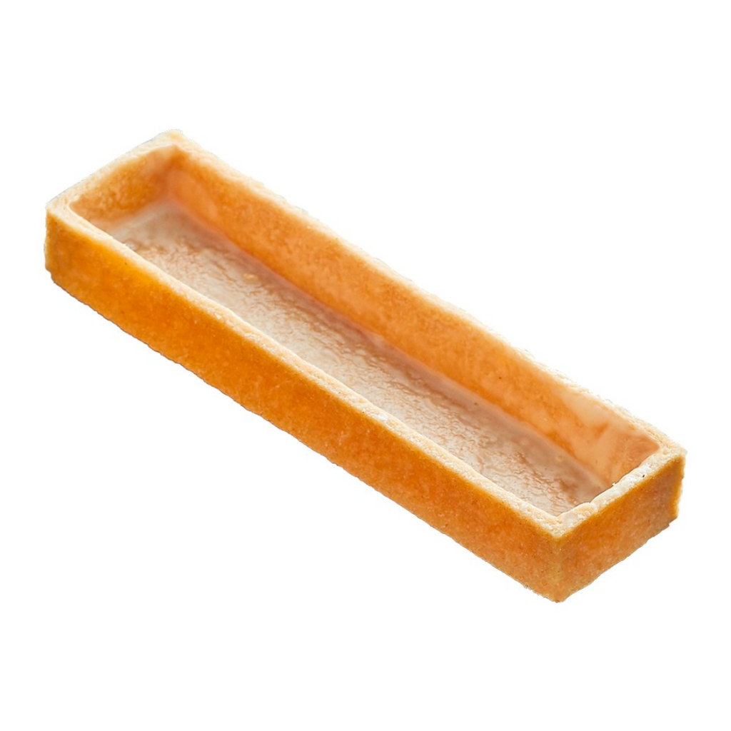 La Rose Noire Vanilla Rectangle Tart Shells 10cm x 3.5cm - Tray of 14 ...