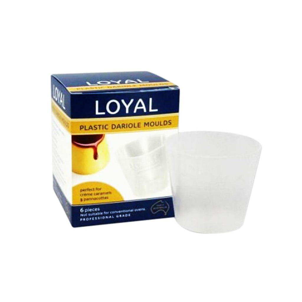 Loyal Plastic Dariole Moulds - Box of 6 – The Hunter's Pantry